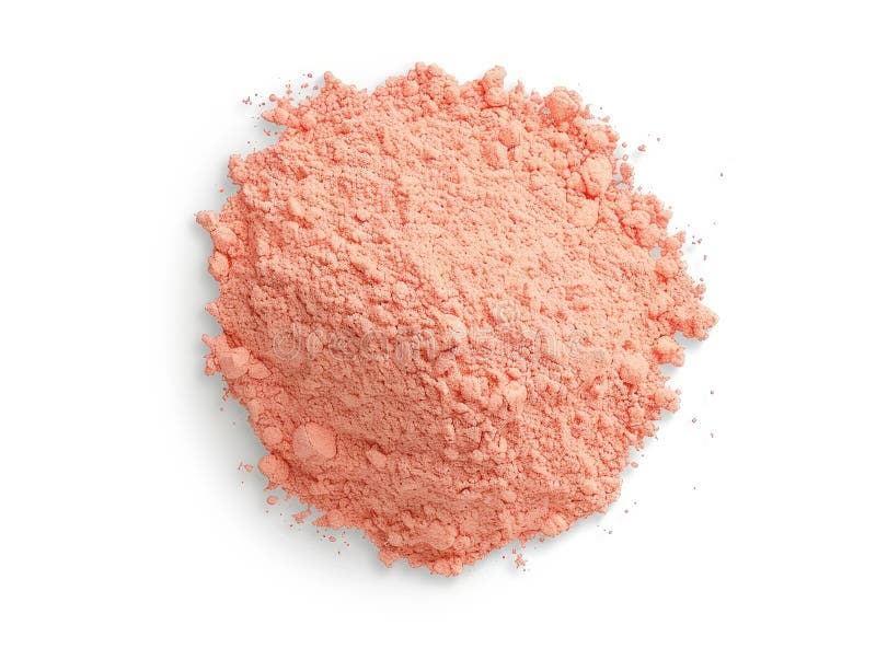 Powder Design Element Illustration Highlighting a Soft Pink Hue on a ...