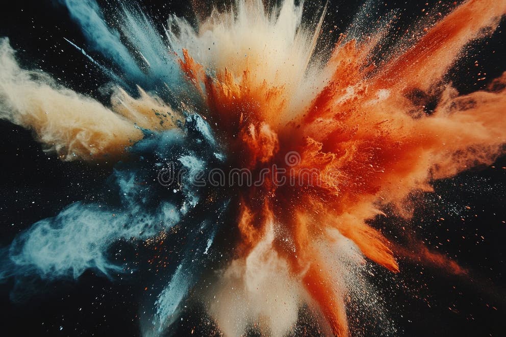 Firework Explosion stock photo. Image of generated, fireworks - 388925394