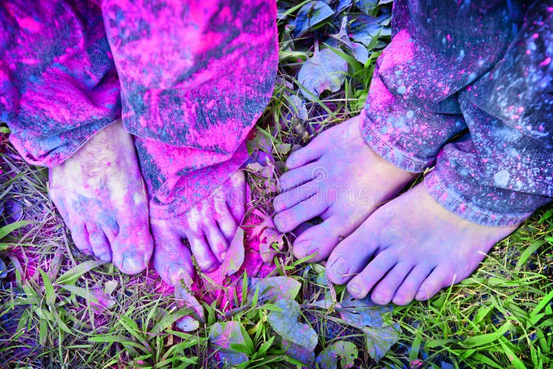 Powder fight stock photo. Image of cute, together, fight - 43839136