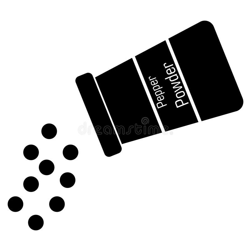 Powder icon vector stock vector. Illustration of sugar - 283645523