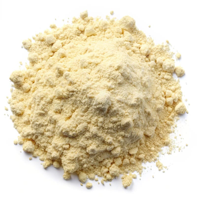 Powder Isolated on White Background Stock Illustration - Illustration ...