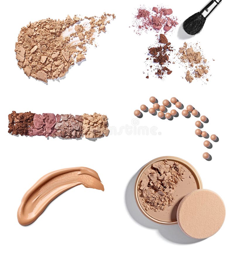 Powder Liquid Make Up Beauty Stock Photo - Image of palette, paint ...