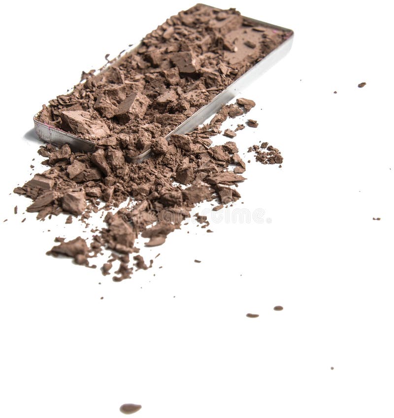 Powder makeup crushed trio stock photo. Image of crushed - 49063028