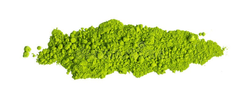 Powder of Matcha Isolate on White, High Quality Image Stock Image ...