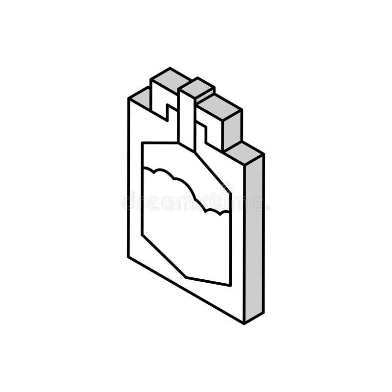 Powder Metallurgy Materials Engineering Isometric Icon Vector ...