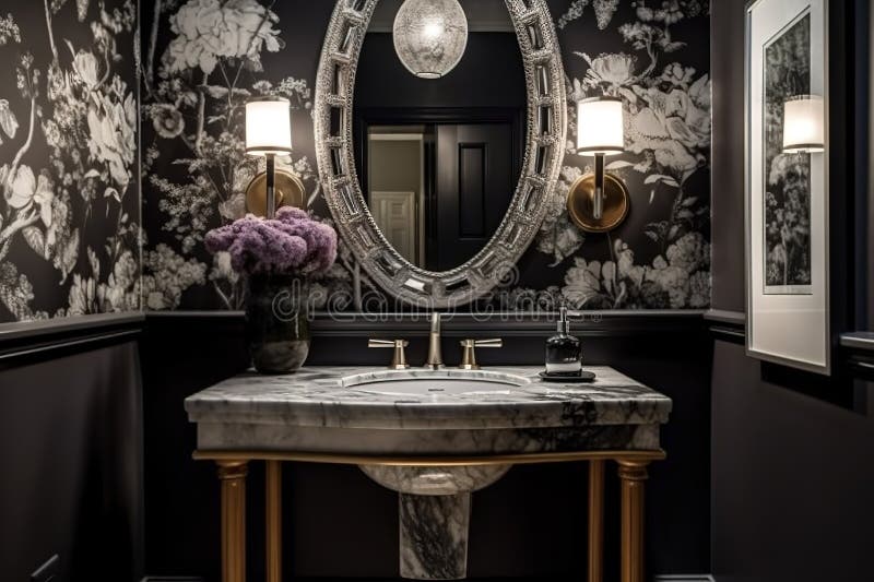 Powder Room: Capture a Set of Images that Showcase a Stylish, Statement ...