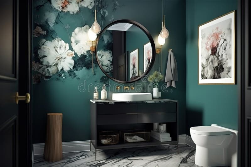 Powder Room: Capture a Set of Images that Showcase a Stylish, Statement ...