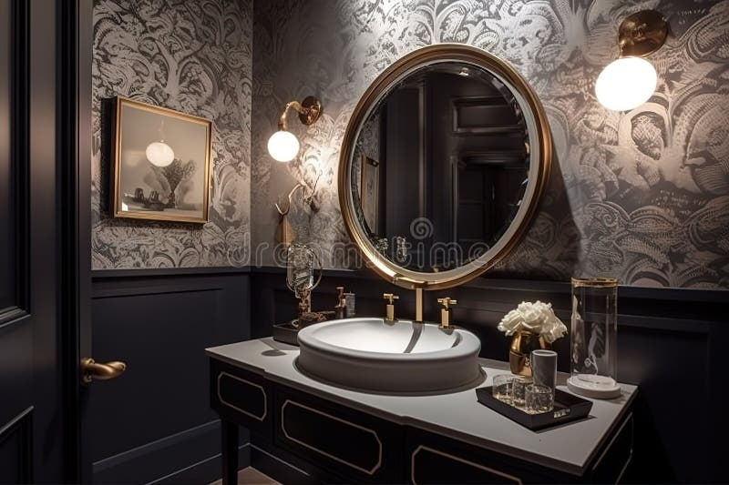 Powder Room: Create a Set of Images that Showcase a Stylish, Chic ...