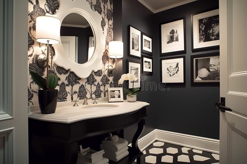 Powder Room: Create a Set of Images that Showcase a Stylish, Chic ...