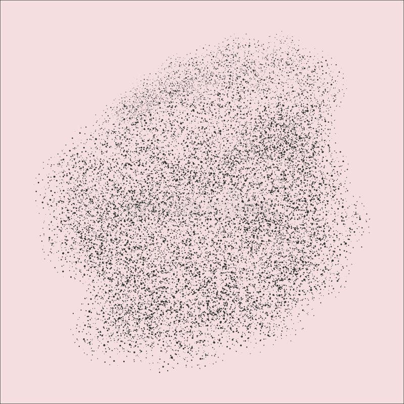 Powder texture or brush stock vector. Illustration of textured - 252103381