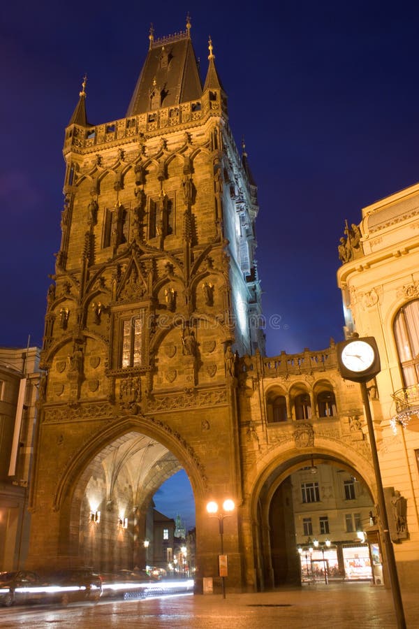 Powder tower stock image. Image of architectural, famous - 1746437