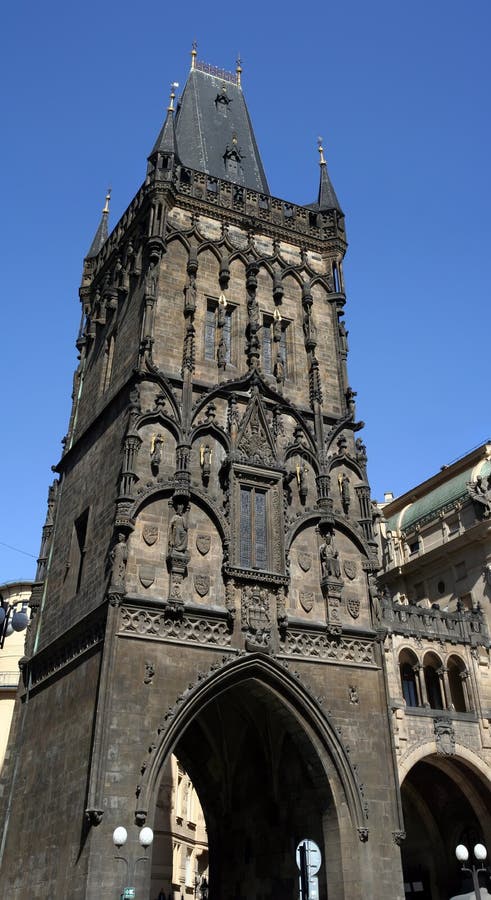 Powder tower stock image. Image of arms, culture, landmark - 25918945