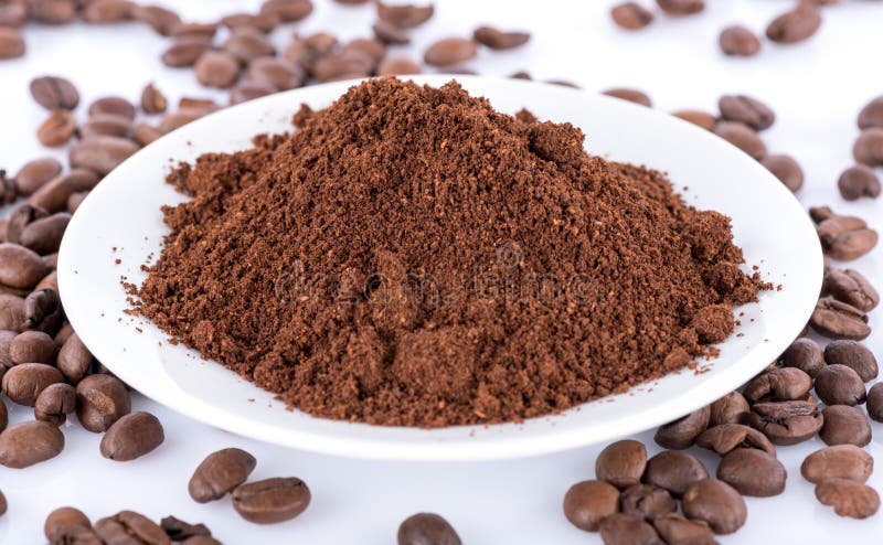 Powdered coffee stock photo. Image of taste, powder, aroma - 61796372