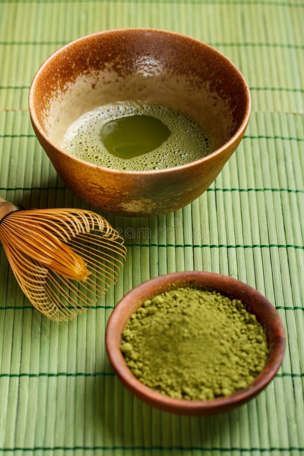 Powdered green tea stock photo. Image of ingredient, matcha - 37269182