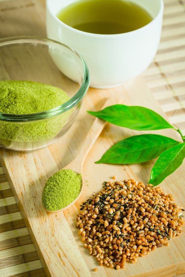 Powdered green tea stock photo. Image of chado, ingredient - 45766126