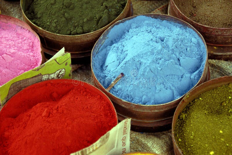 Powdered Paints stock image. Image of piled, primary, colour - 2692829