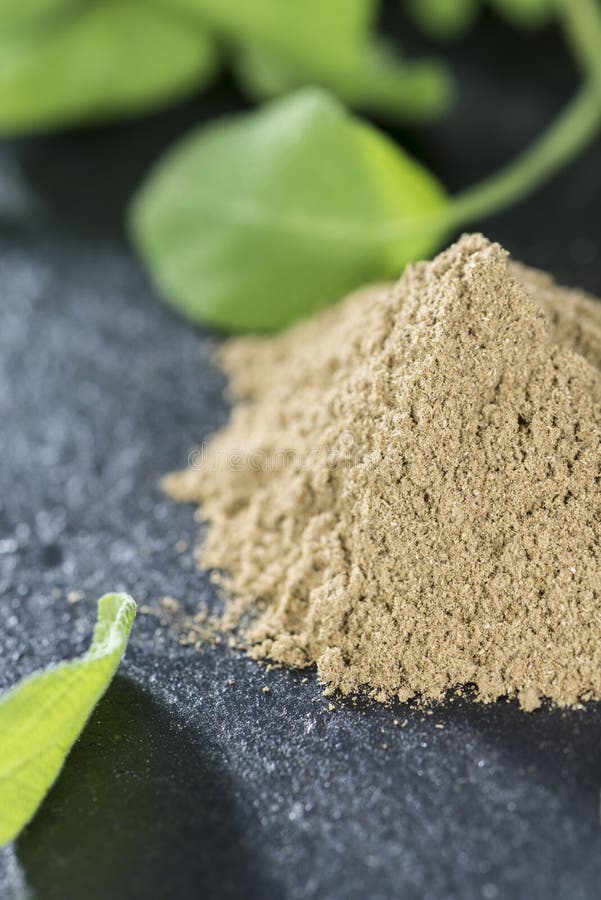 Powdered Sage stock photo. Image of portion, herb, leaf - 38632360