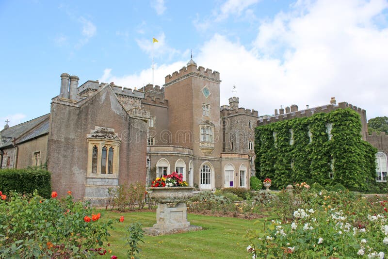 Powderham Castle, Devon stock image. Image of chapel - 126236091