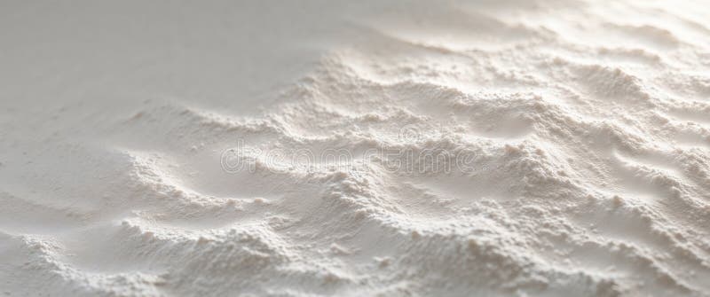 Powdery White Surface Texture for Culinary Arts Stock Image - Image of ...