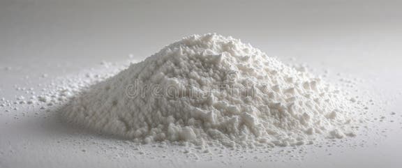 Powdery White Surface Texture for Culinary Arts. Stock Photo - Image of ...