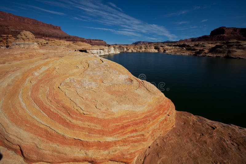 Powell lake stock photo. Image of water, utah, wash, arizona - 54183774