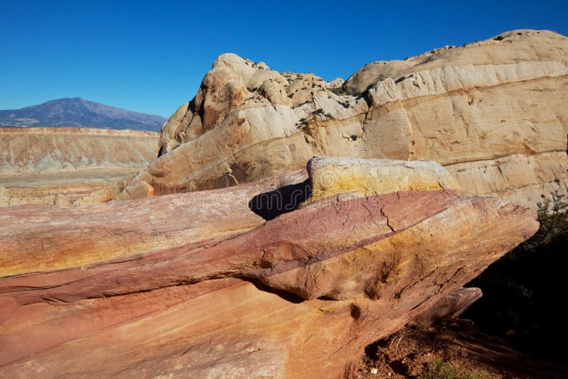 Powell lake stock image. Image of gunsight, sandstone - 54184513