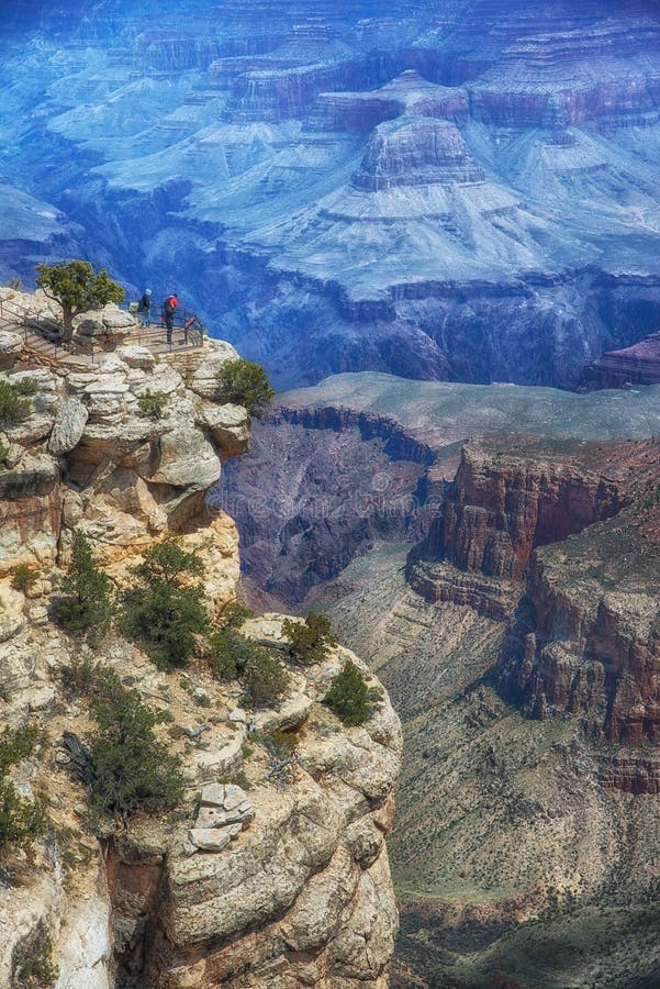 Powell Point, Grand Canyon, South Rim Stock Image - Image of arizona ...