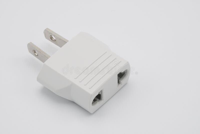 AC/DC adapters on white stock photo. Image of direct - 103223152