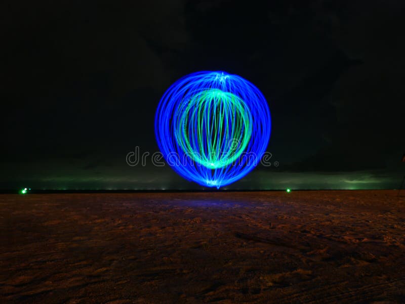 Power ball fire stock photo. Image of holiday, dark - 101037204