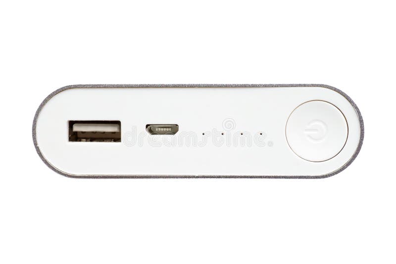 Power bank frontal panel stock photo. Image of cell, portable - 67532126