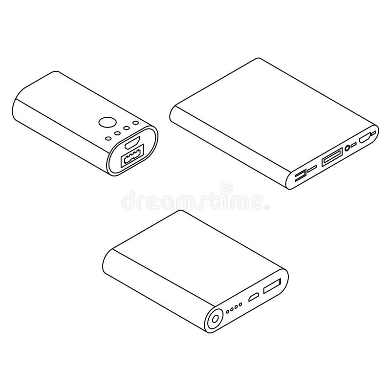 Power Bank Solar Vector Stock Illustrations – 397 Power Bank Solar ...