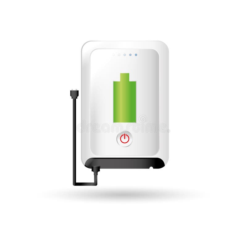 Power Bank. Vector Illustration Decorative Design Stock Vector ...