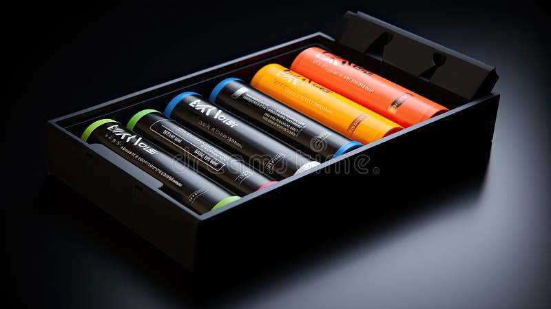 Power battery package stock illustration. Illustration of compact ...