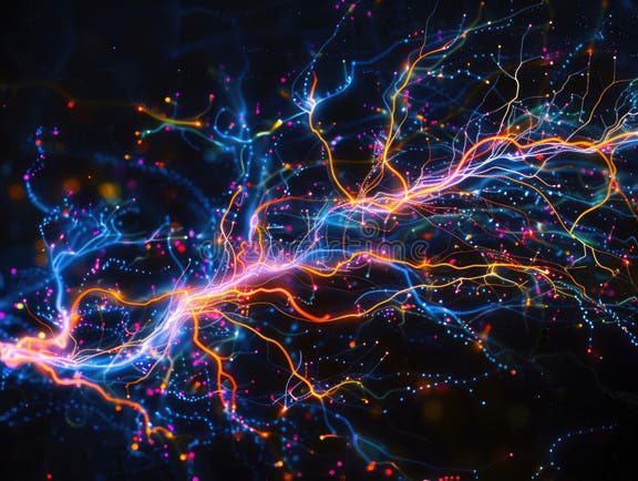 The Power of the Brain New Technologies Visualize Neuron Activity Stock ...