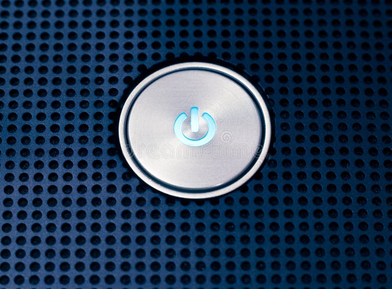Power button stock photo. Image of laptop, circle, hardware - 12463466