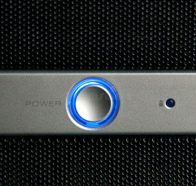 Power button stock photo. Image of light, electric, closeup - 7508508