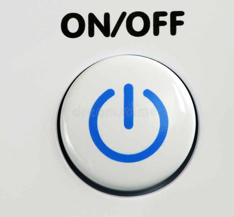 The power button stock photo. Image of switch, energy - 26220554