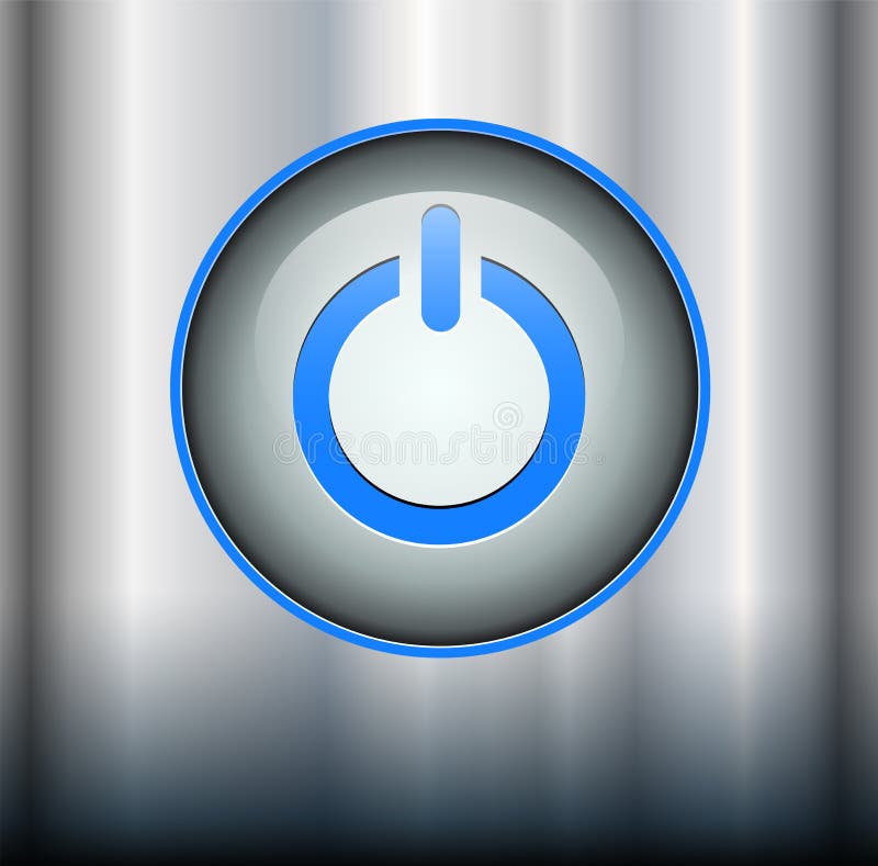 Power button design stock vector. Illustration of flames - 27052989