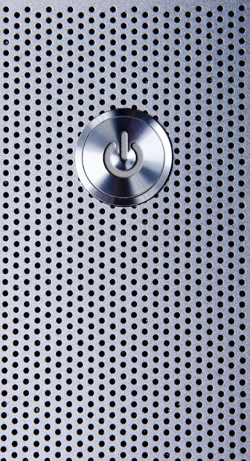 Power button stock photo. Image of equipment, illuminated - 11504106