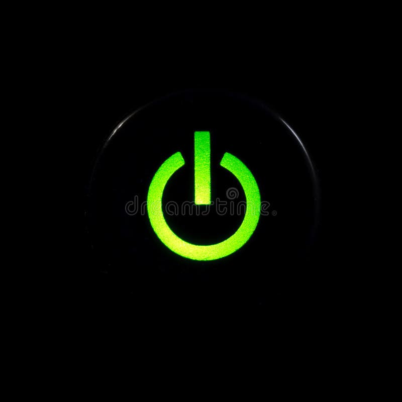 Power button stock photo. Image of closeup, monitor, keyboard - 8349636