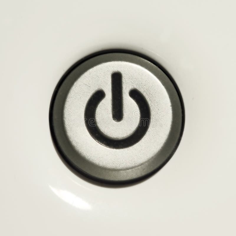 Power button stock photo. Image of equipment, illuminated - 11504106