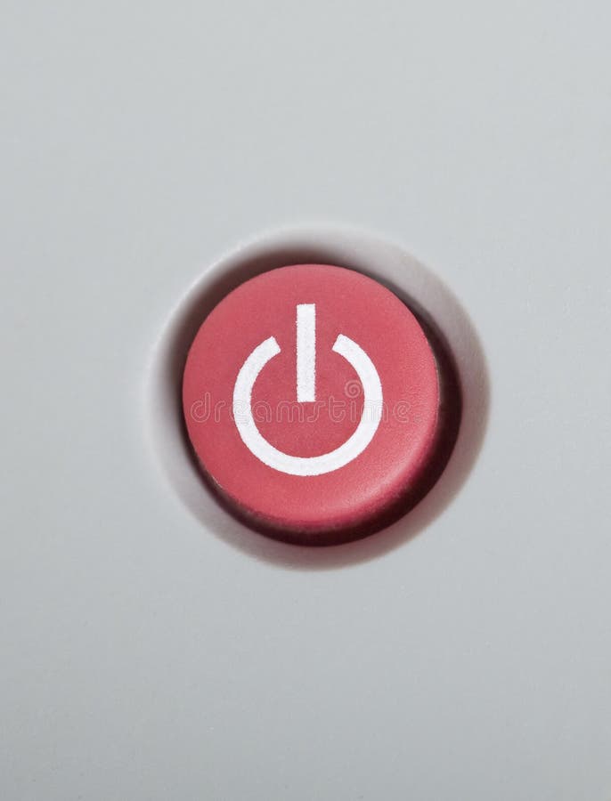 Power button stock photo. Image of closeup, monitor, keyboard - 8349636