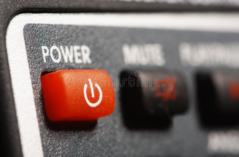 Power button stock photo. Image of objects, sign, macro - 7878892