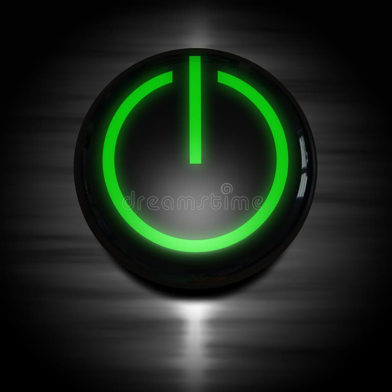 Glowing Power Button Symbol Stock Illustrations – 5,909 Glowing Power ...