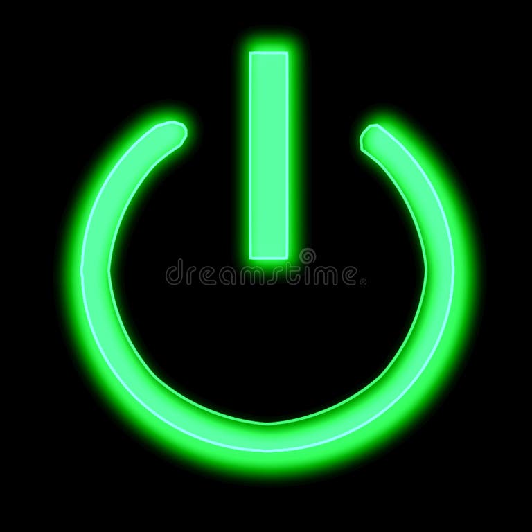 Green Power Button Stock Illustrations – 25,774 Green Power Button ...