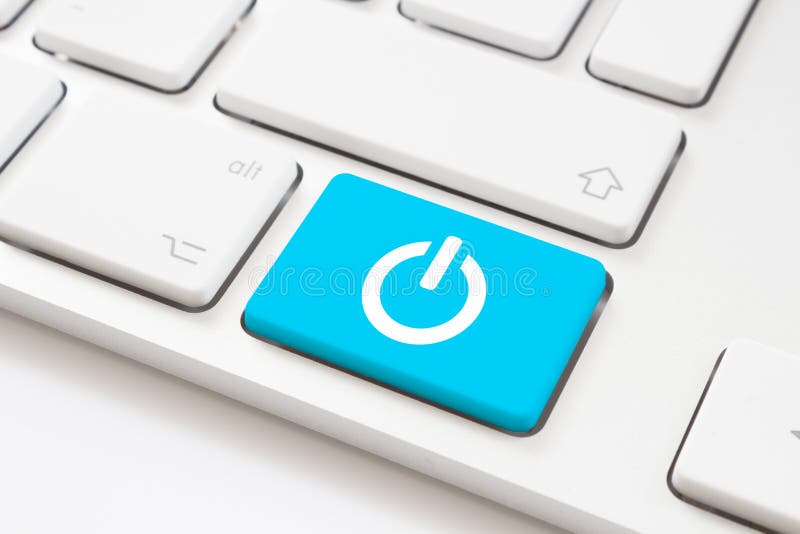 Power button stock image. Image of clear, concepts, computer - 36281539