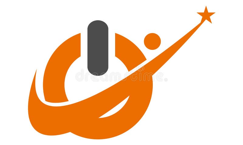 Power Button Business Success Solution Stock Vector - Illustration of ...