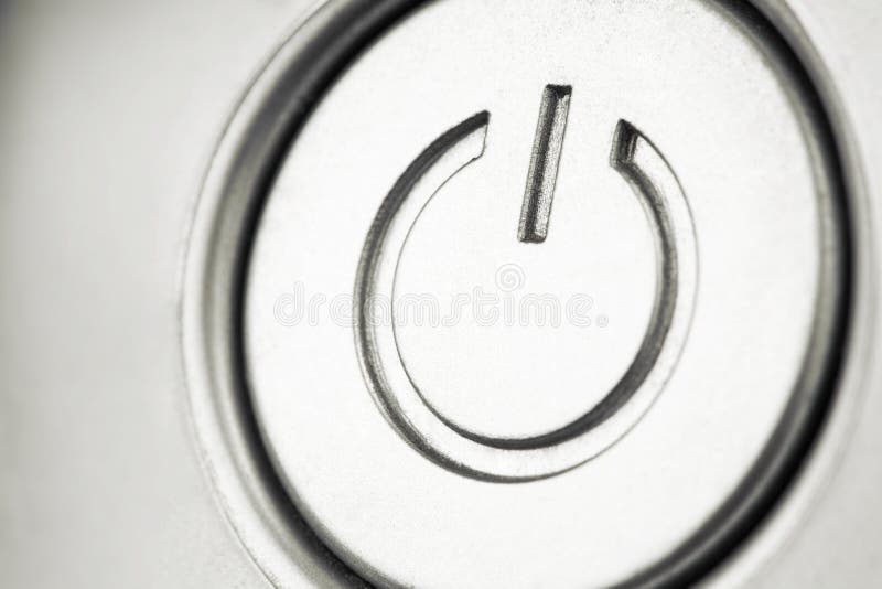 Power button stock photo. Image of powerful, push, button - 32049434