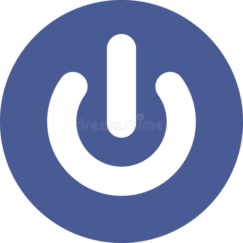 Power Button Icon. Standby Power Button Stock Vector - Illustration of symbol, switch: 329983608