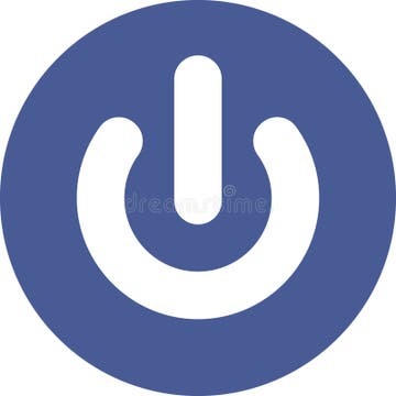 Power Button Icon. Standby Power Button Stock Vector - Illustration of ...